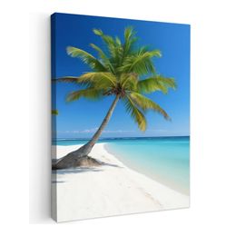 OnlyWow Leinwand Bilder Palme | Gr.: 40 x 60 cm