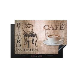 KitchenYeah Herdabdeckplatte Bistro Parisien | Gr.: 59 x 52 cm
