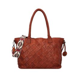 Harbour 2nd Schultertasche 'Leontina' Damen Gr&ouml;&szlig;e One Size cognac