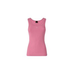 Pinko Top 'Pinko CALCOLATORE CANOTTIERA COSTINA COTONE LOGO METAL canotta' female Pink size XS