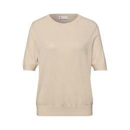 Street One Short Sleeve Sweater in Smoke Beige Mel. | Gr.: 42