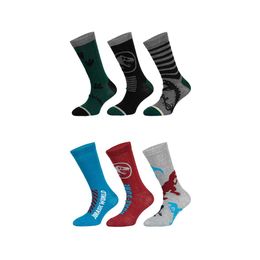 6er-Set: Socken Jurassic World in Mehrfarbig | Gr.: 31-34