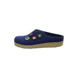 Haflinger Hausschuhe in Blau | Gr.: 40