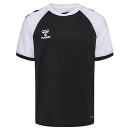 Hummel T-Shirt Raglan&auml;rmel Hmlmatch Kinder in BLACK/WHITE | Gr.: 140