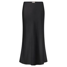 Vera Mont Satinrock wadenlang in Schwarz | Gr.: 38