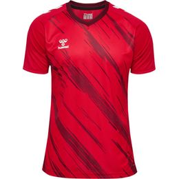 Hummel T-Shirt Raglan&auml;rmel Hmlmatch Erwachsene in TRUE RED/ZINFANDEL | Gr.: XXL