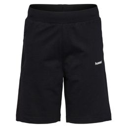 Hummel Verstellbare Taille Kurze Hose Hmljr Regular Kinder in BLACK | Gr.: 122