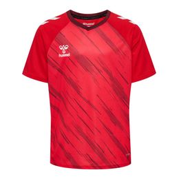 Hummel T-Shirt Raglan&auml;rmel Hmlmatch Kinder in TRUE RED/ZINFANDEL | Gr.: 140