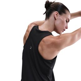 Lauftop Nike, Damen, Gr. S, schwarz, wei&szlig;, Obermaterial: 100% Polyester, Tops
