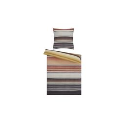 CS Schmal como Satin Bettw&auml;sche Vintage Blossom Stripes mehrfarbig Ma&szlig;e (cm): B: 135 &raquo; H&ouml;ffner