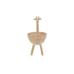 HOME STORY Deko Schale Giraffe beige Aluminium Ma&szlig;e (cm): B: 21 H: 33 T: 16.0 &raquo; H&ouml;ffner