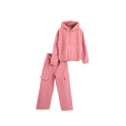 Solang Freizeitanzug Cargo Tracksuit M&auml;dchen Gr&ouml;&szlig;e 134 pink