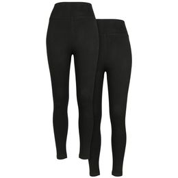 Urban Classics Leggings in black+black | Gr.: XS