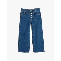 KOTON Jeans M&auml;dchen Gr&ouml;&szlig;e 158/164 dunkelblau