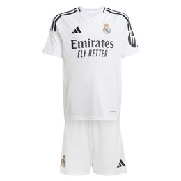 adidas Performance Trainingsanzug 'Real Madrid 24/25' Jungen Gr&ouml;&szlig;e 104 schwarz / wei&szlig;
