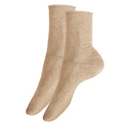 Hudson Socken Damen Gr&ouml;&szlig;e 39/42 dunkelbeige