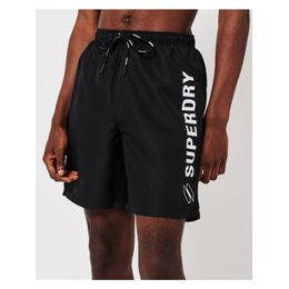 Superdry Badeshorts in Schwarz | Gr.: XL