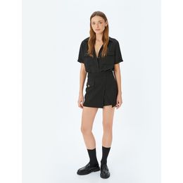 KOTON Bluse Damen Gr&ouml;&szlig;e XL schwarz