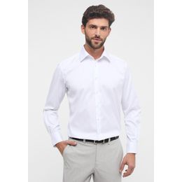 Langarmhemd Eterna "COMFORT FIT", Herren, Gr. 54, Normalgr&ouml;&szlig;en, wei&szlig;, Twill, 100% cotton, normal, Umschlagmanschette, Hemden, NON IRON (b&uuml;gelfrei)