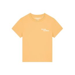 Watapparel Shirt 'Ja nee ist klar' female Yellow size XS