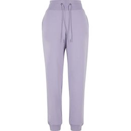 Urban Classics Trousers - Sweat in dustylilac | Gr.: XL