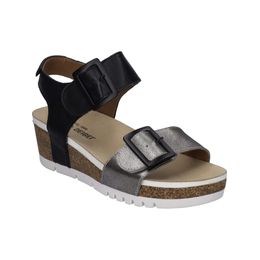 Josef Seibel Keilsandaletten in Grau | Gr.: 39
