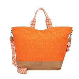 Y Not? Shopper Damen Gr&ouml;&szlig;e One Size braun / orange