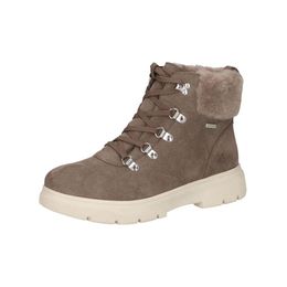 Caprice Stiefelette in DK TAUPE SUEDE | Gr.: 40