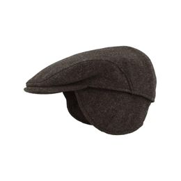 BREITER M&uuml;tze mit Ohrenschutz in grau | Gr.: 65
