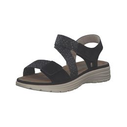 Rieker Keilsandalette in schwarz | Gr.: 40