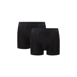 Camano Boxershort comfort bamboo 2er Pack comfort in Schwarz | Gr.: M