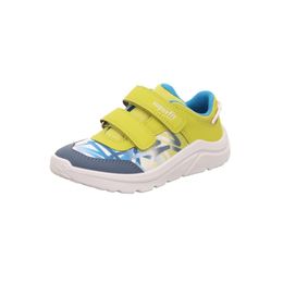 Superfit Halbschuh KICKS in Gelb/T&uuml;rkis | Gr.: 25