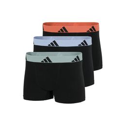 Adidas Boxershort 3er Pack in Schwarz/Blau/Rot | Gr.: XL