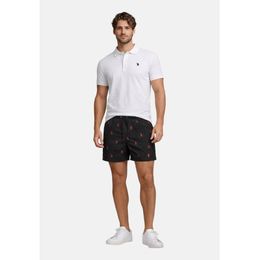 U.S. Polo Assn. Herren Schwimmshorts Badehose P026 in Schwarz | Gr.: L