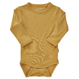 Minymo Kinder Langarmbody "Body LS" in Beige | Gr.: 62