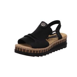 Rieker Sandalette in schwarz | Gr.: 40