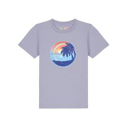 Watabout.kids Shirt 'Sunset Rainbow' boy Blue size 104
