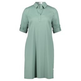 Vera Mont Hemdblusenkleid mit Taschen in Salvia Green | Gr.: 36