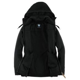 Polarino Fleecejacke in schwarz | Gr.: 36