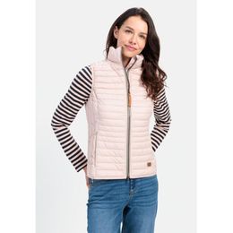 Camel Active Steppweste aus recyceltem Polyamid in Rosa | Gr.: 34