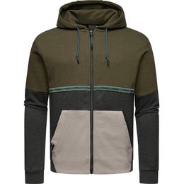 Ragwear Sweatjacke Herren Gr&ouml;&szlig;e XXL beige / grau / oliv / schwarz