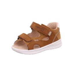 Superfit Lauflernsandale LAGOON in Braun/Beige | Gr.: 19