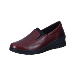 Comfortabel Komfort-Slipper, Klassische Slipper, Slipper in bordeaux | Gr.: 37