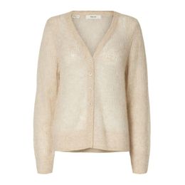 Selected Knit Cardigan 'SLFMayer' female Beige size L