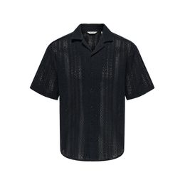 Only & Sons Only & Sons Button Up Shirt 'ONSDani' male Black size S