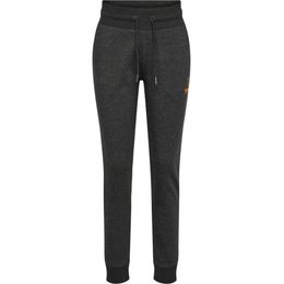 Hummel Verstellbare Taille Hose Hmlolivia Damen in BLACK MELANGE | Gr.: S