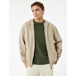KOTON &Uuml;bergangsjacke Herren Gr&ouml;&szlig;e XL beige
