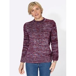 WITT WEIDEN Pullover in brombeer-meliert | Gr.: 40