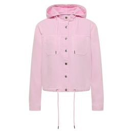 Cecil Overshirt Hood Color Bluse in Light Blush Rose | Gr.: XL