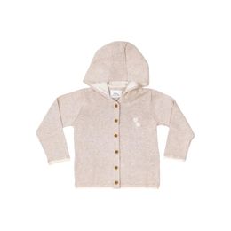 Stellou & friends Cardigan mit Kapuze in Beige | Gr.: 50/56